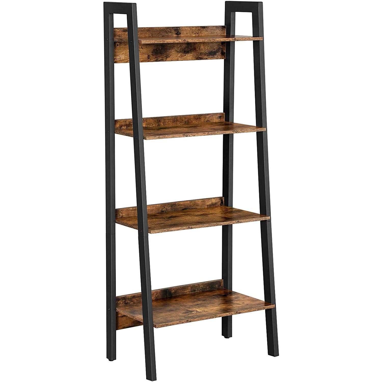 Raft de scară, bibliotecă cu 4 niveluri 56 x 34 x 137,5 cm – Vashome.ro