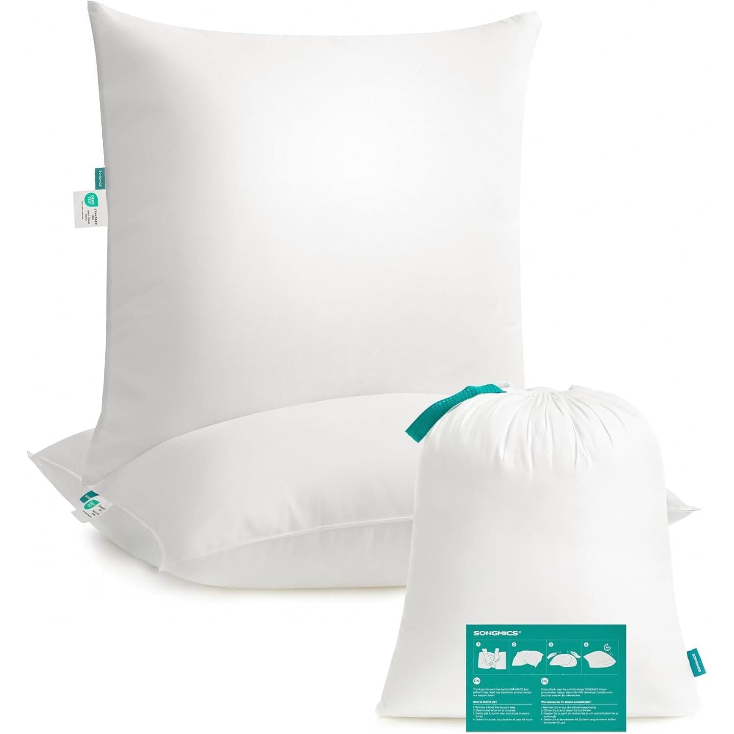 Set de 2 perne moi, 60 x 60 cm, cu geanta de depozitare – Vashome.ro